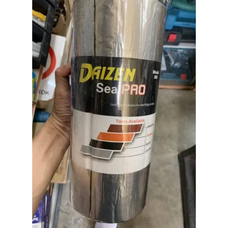 Daizen Seal Pro 300mm x 10m Waterproof Roof Tape Penampal Atap Bocor ...