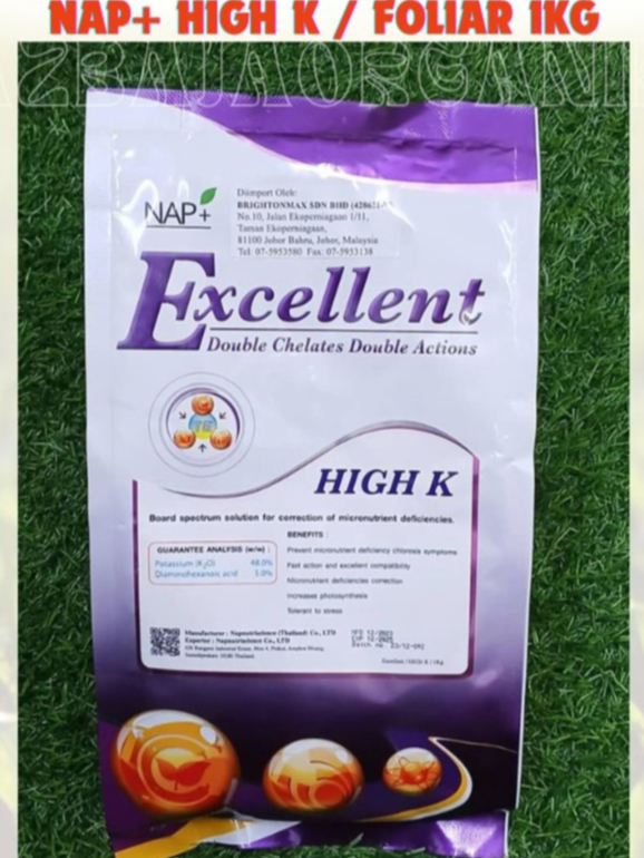 NAP + ( HIGH K FERTILIZER ) /FOLIAR -1KG | Shopee Malaysia
