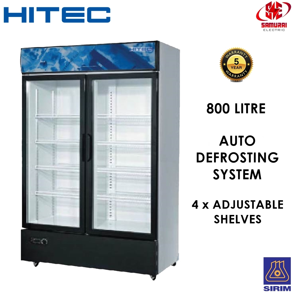 Hitec Display Chiller 2 Door 800 Litre HTC808D2 | Shopee Malaysia