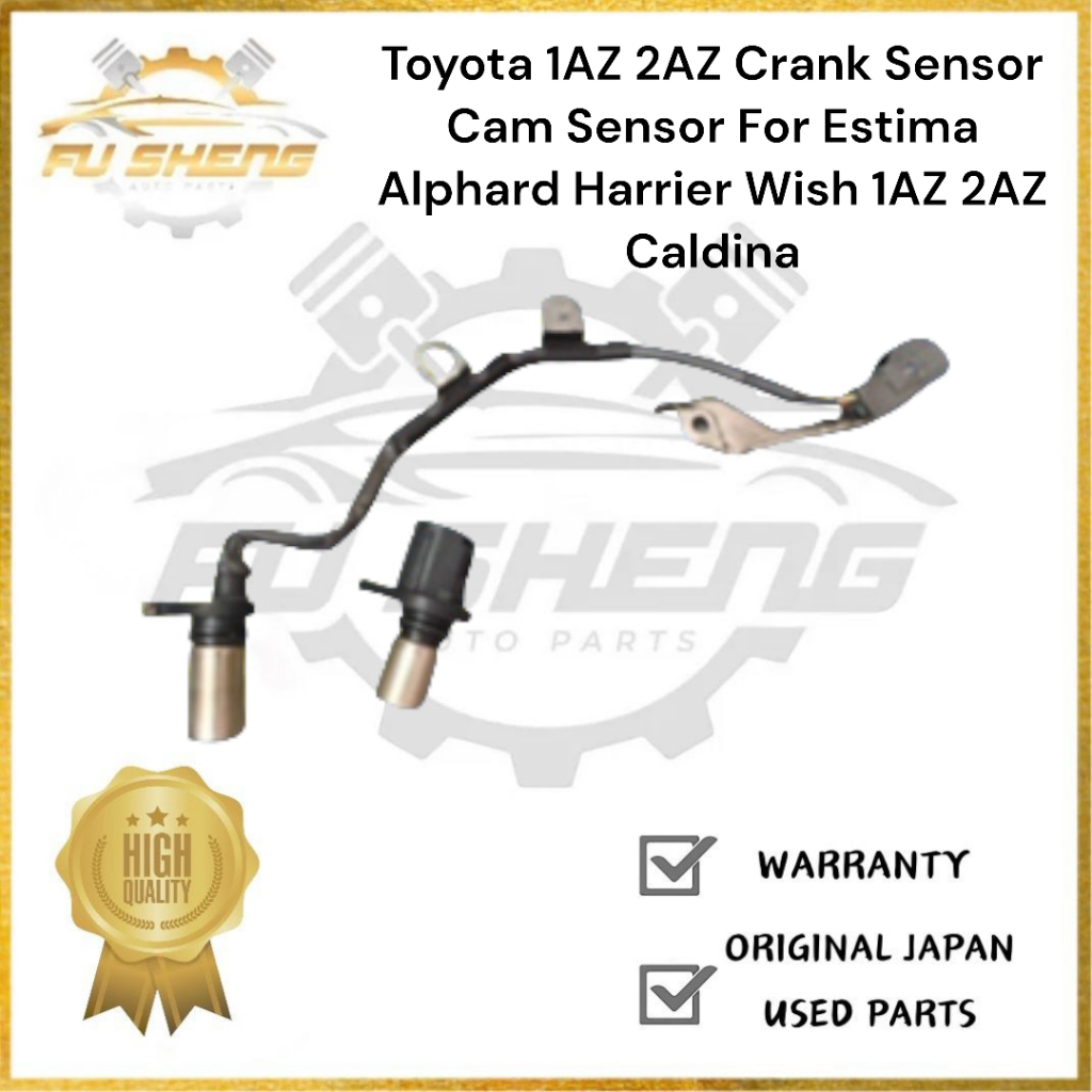 Toyota 1AZ 2AZ Crank Sensor Cam Sensor For Estima Alphard Harrier Wish ...