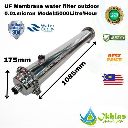 UF5000L Ultra Filtration UF Membrane Water Filter Purifier Outdoor ...