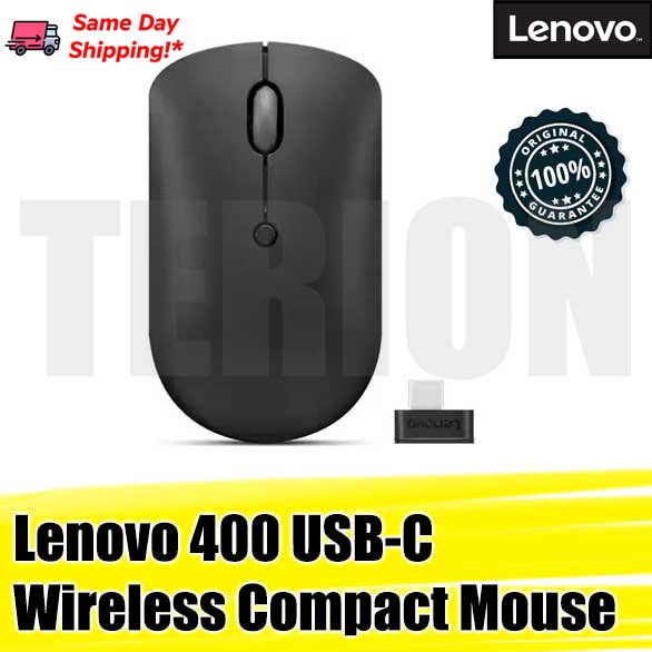 [Original] Lenovo 400 USB-C Wireless Compact Mouse | Shopee Malaysia