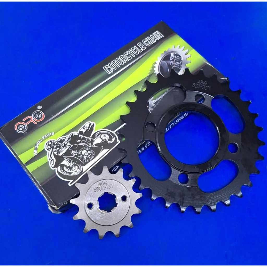 KEEWAY Patagonian Eagle 250 - PE250 - Sprocket Gear Set FR+RR + Chain ...