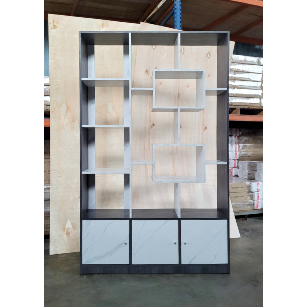 DFP 7ft Display Divider Rack Decoration Multipurpose Book Shelf Rak ...