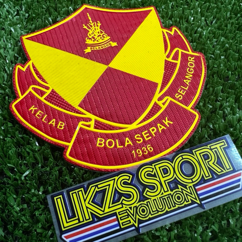 Selangor Fc 3D Logo TPU Rubber Logo Silicone Heat Transfer Logo ...