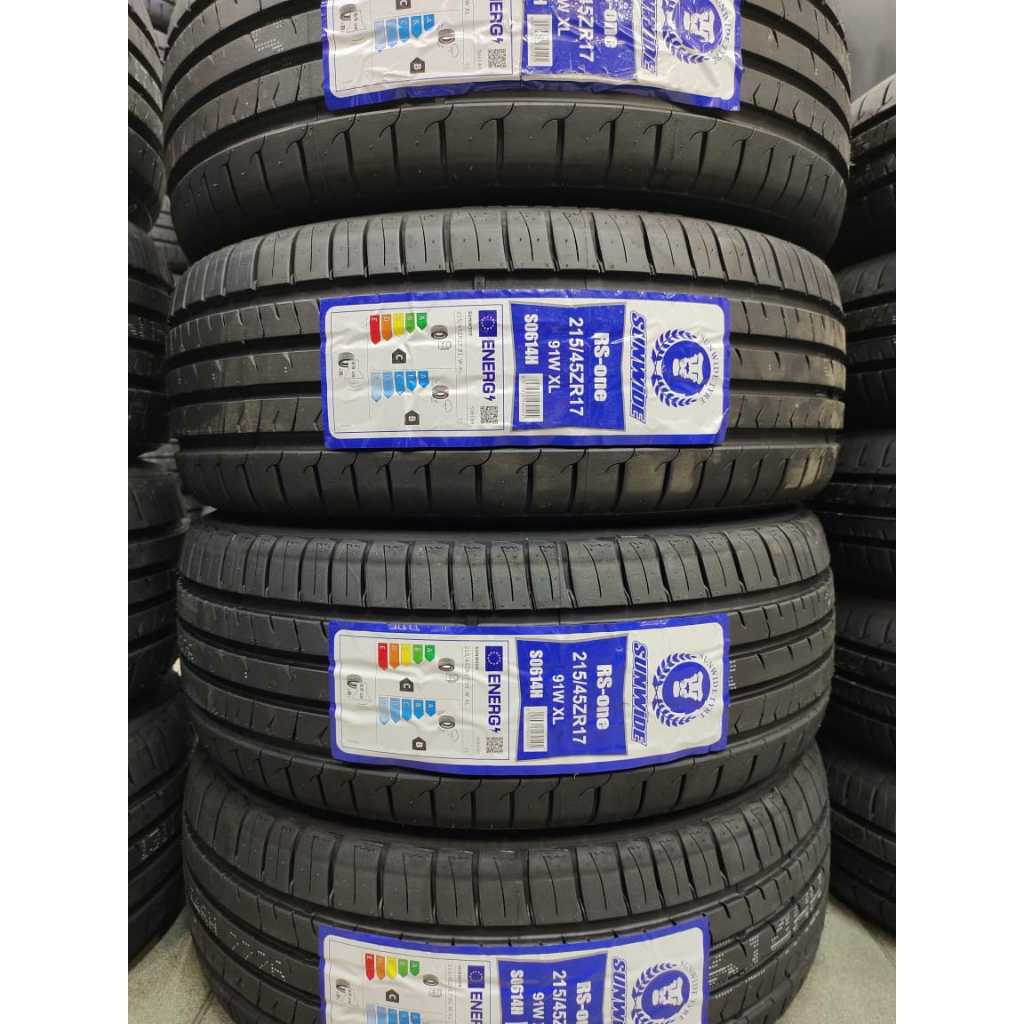 215/45/17 Sunwide RS-ONE Tyre Tayar | Shopee Malaysia