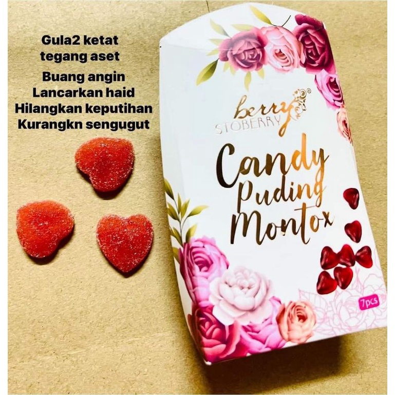 CANDY PUDING MONTOk BY BERRY STOBERRY ORIGINAL HQ | Shopee Malaysia
