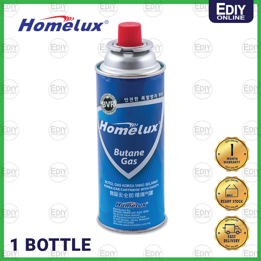 Homelux【 BVR 】KOREA Safety Butane Gas Cartridge Portable Gas Cooker ( 1 ...