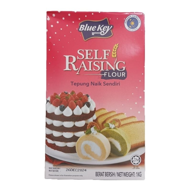 Blue Key Self Raising Flour 1kg[Halal] | Shopee Malaysia