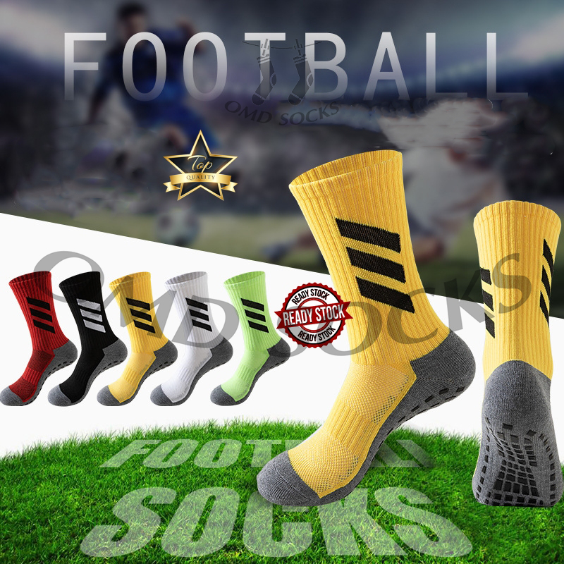Stokin Anti Slip Sock Grip Socks Bola Sepak Football Stokin Muslimah ...