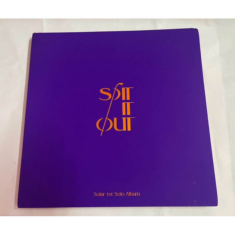 Solar 1st Solo Album - Spit It Out | Shopee Malaysia
