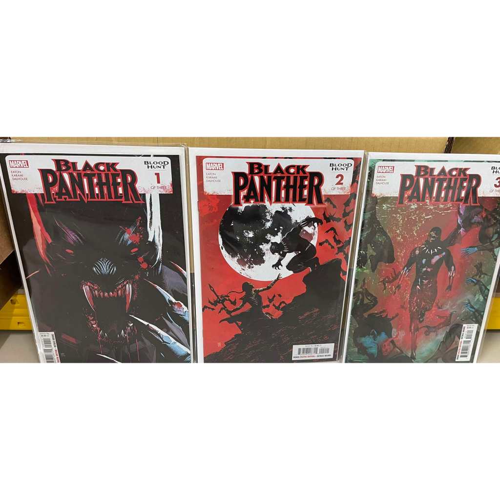 【ORIGINAL US COMIC】BLACK PANTHER BLOOD HUNT 【1~3 COMPLETE】【MARVEL COMIC ...