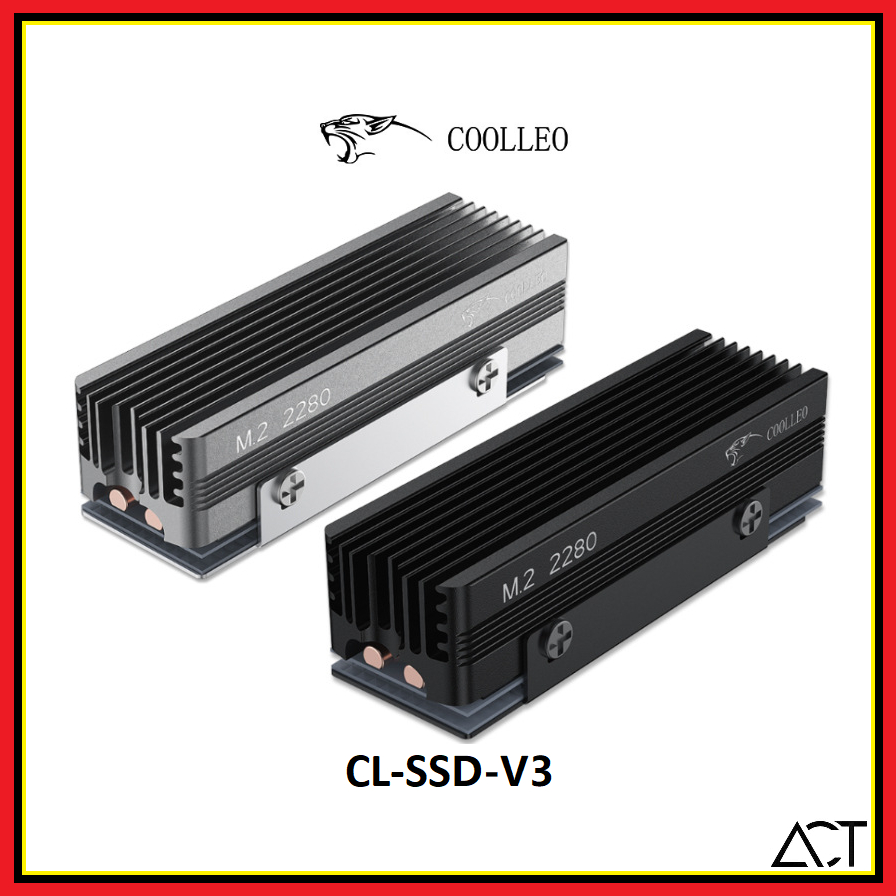 Coolleo CL-SSD-V3 M.2 2280 SSD High-Performance Cooling Heatsink ...