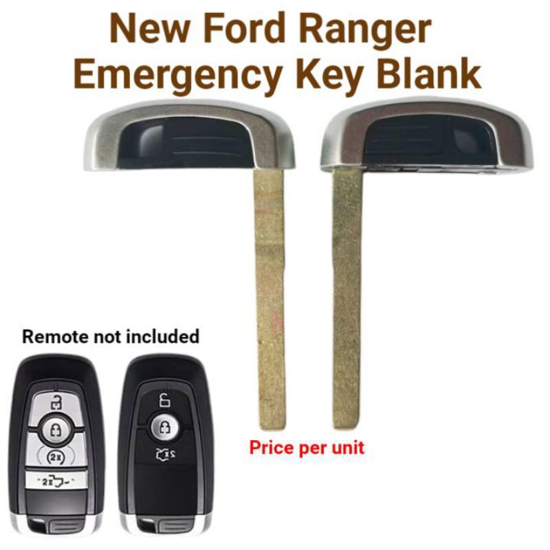 Ford Ranger Emergency Key Balnk | Shopee Malaysia
