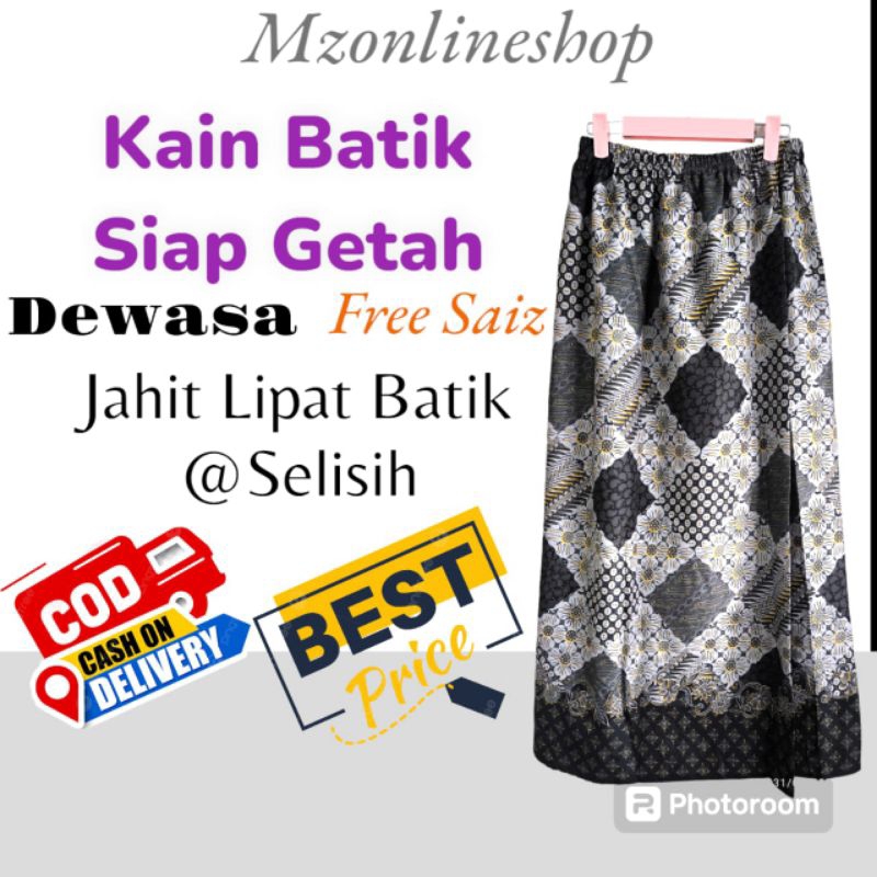 Kain Lipat batik Siap jahit getah jahit Selisih free saiz | Shopee Malaysia
