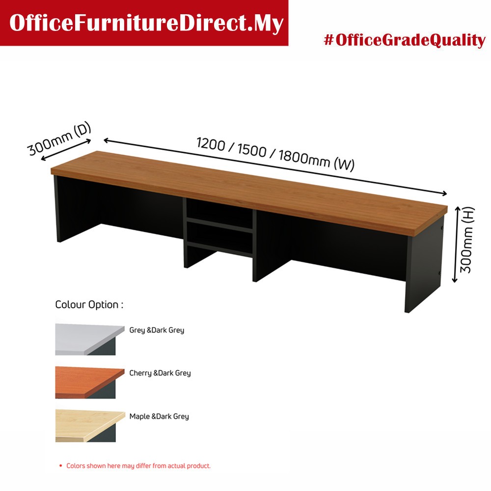 120x30cm 150x30cm 180x30cm G Series Reception Counter Top (Not include Table) | Shopee Malaysia