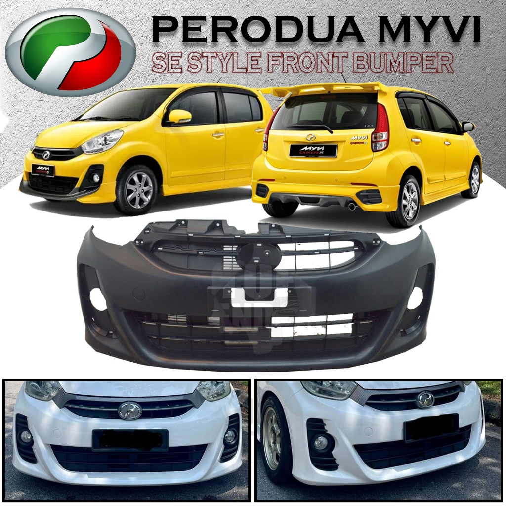 PERODUA MYVI 2011 LAGI BEST SE FRONT BUMPER WITH MATERIAL PP ITEM ...