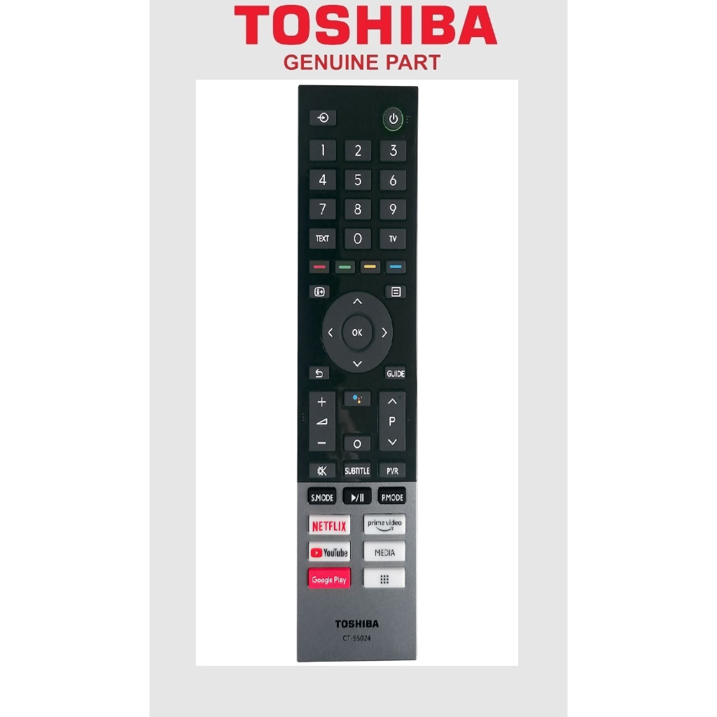 Original Toshiba Led Tv Remote Control (For New Models Smart Tv ...