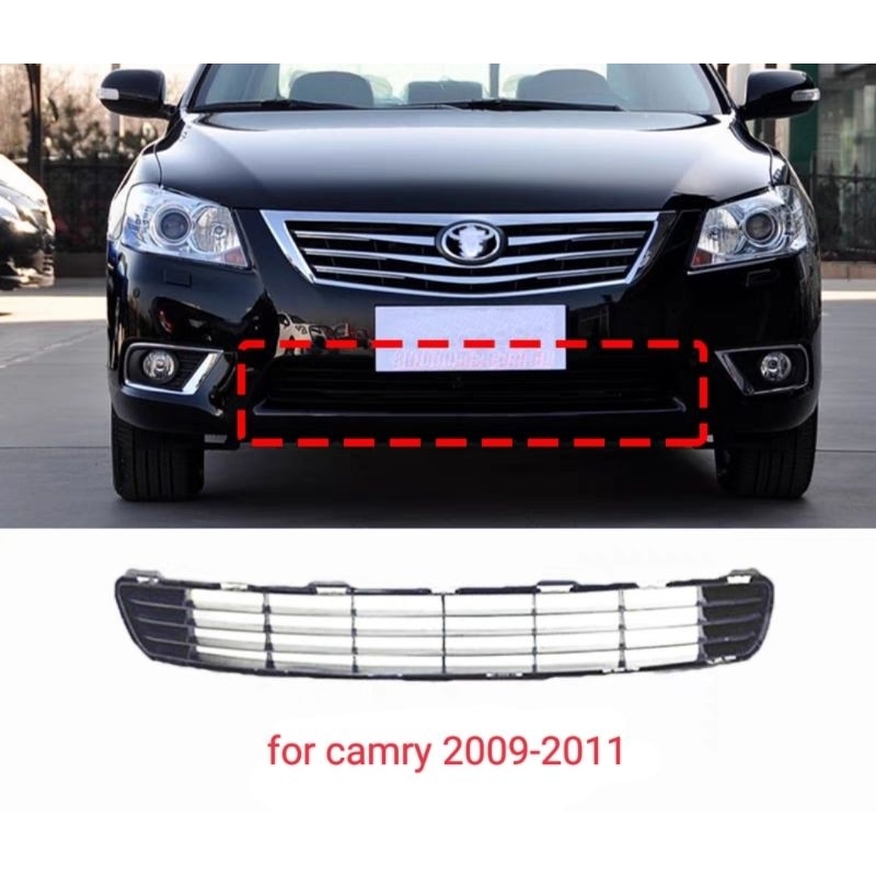 TOYOTA CAMRY ACV41 2009-2011 FRONT BUMPER LOWER GRILLE MESH | Shopee ...