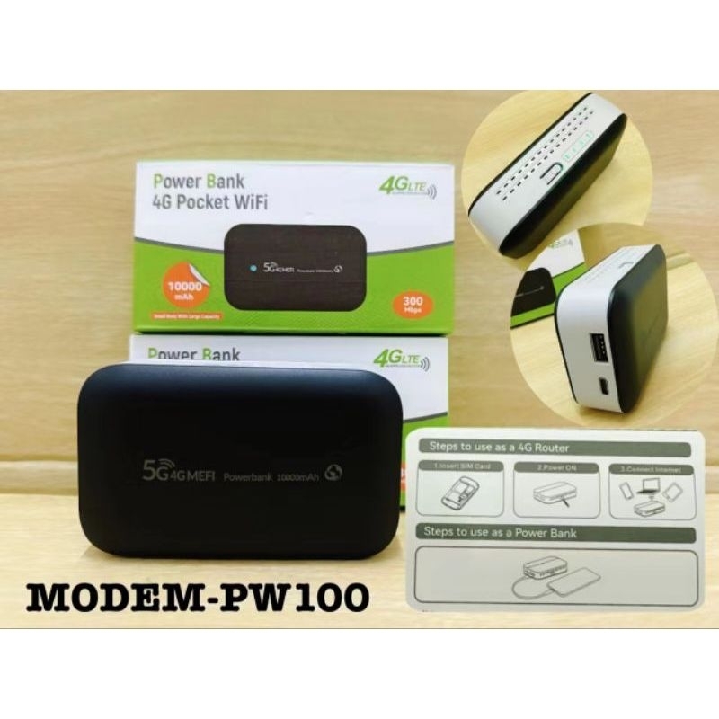 PowerBank 4G pocket WiFi modem/WiFi pocket modem | Shopee Malaysia