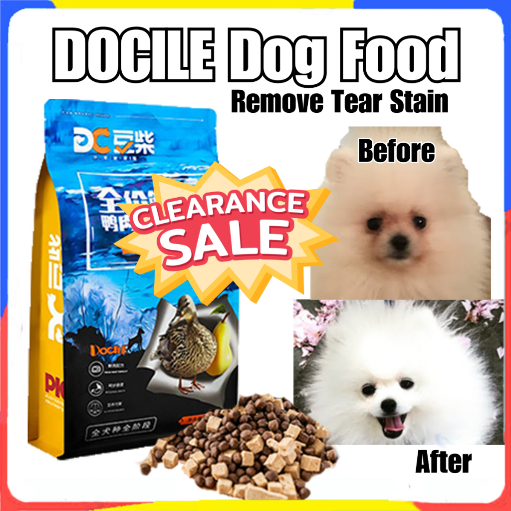 PETSEE 豆柴 DOCILE Dog Food Freeze Dried 冻干狗粮 豆柴狗粮 狗糧幼犬 幼犬狗粮 冻干鸭肉 无谷狗粮 狗粮 Dog Food Puppy Duck for ...