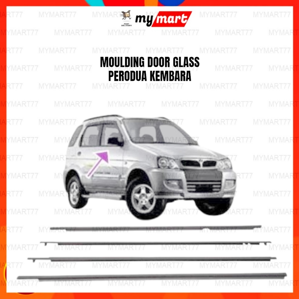 Original Perodua Kembara 1998-2007 Door Moulding Lining Rubber Outer ...
