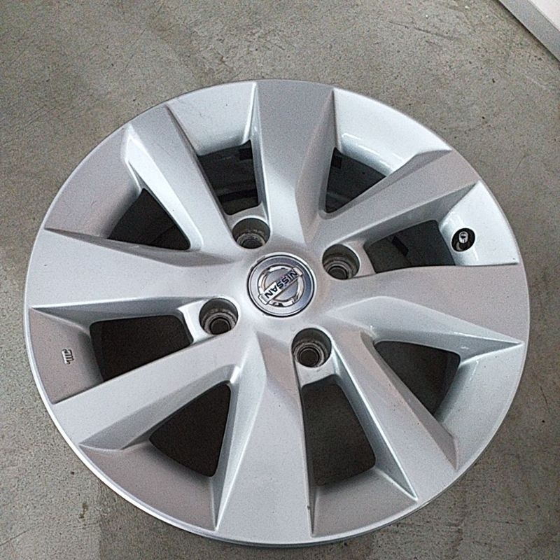 Sport Rim Used Original 15X5.5JJ 4X114.3 Nissan Grand Livina | Shopee ...