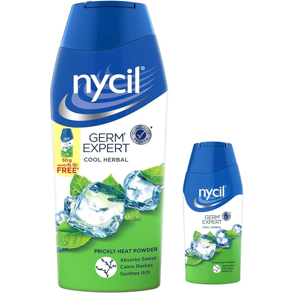 Nycil Germ Expert Cool Classic Talc Powder -150g | Shopee Malaysia