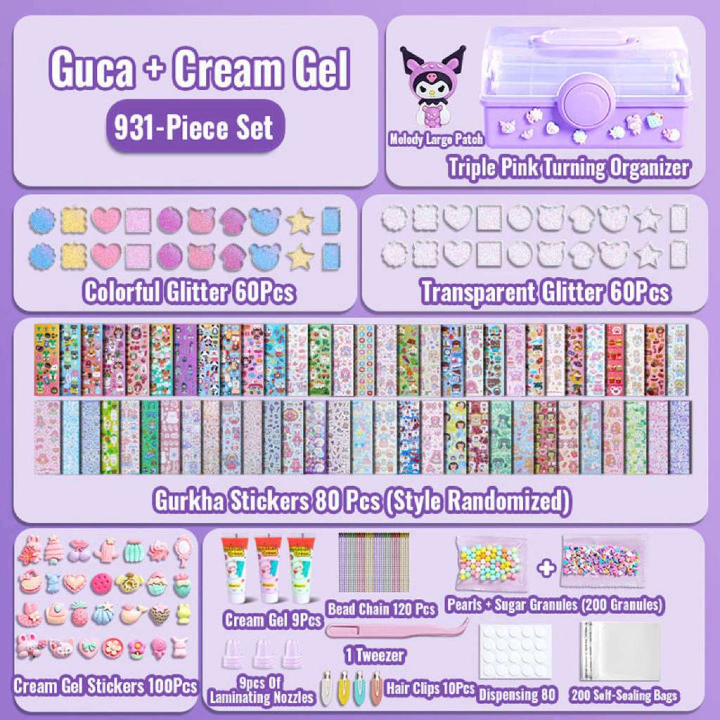 🎀Ready Stock🎀 Guka Sticker Set Full Set Gooka Keychain Set Kuromi ...