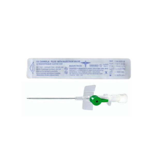 Elder Elite - Hospitech IV Cannula Plus with Injection Valve | Shopee ...