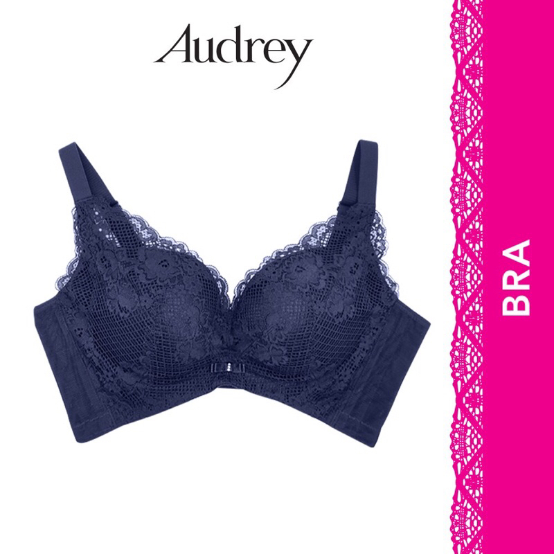 (Clearance) Audrey STD Wireless 5/8 Moulded Push Up Fashion Bra - B Cup ...