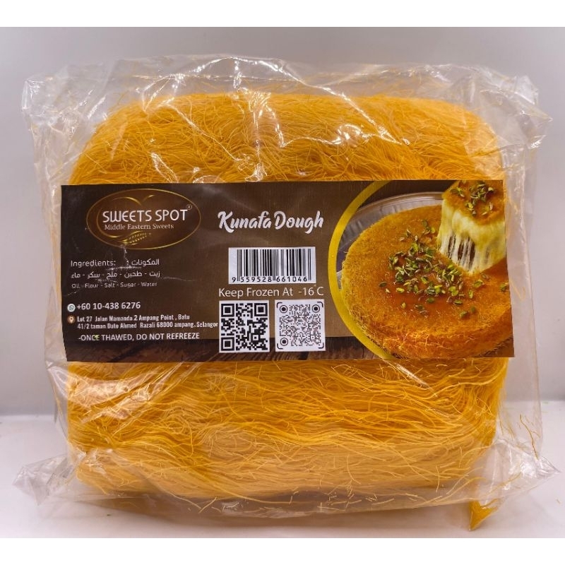 Orange Kunafa Dough - Mango Kunafa Dough - Doh kunafa - Kunafa Base ...