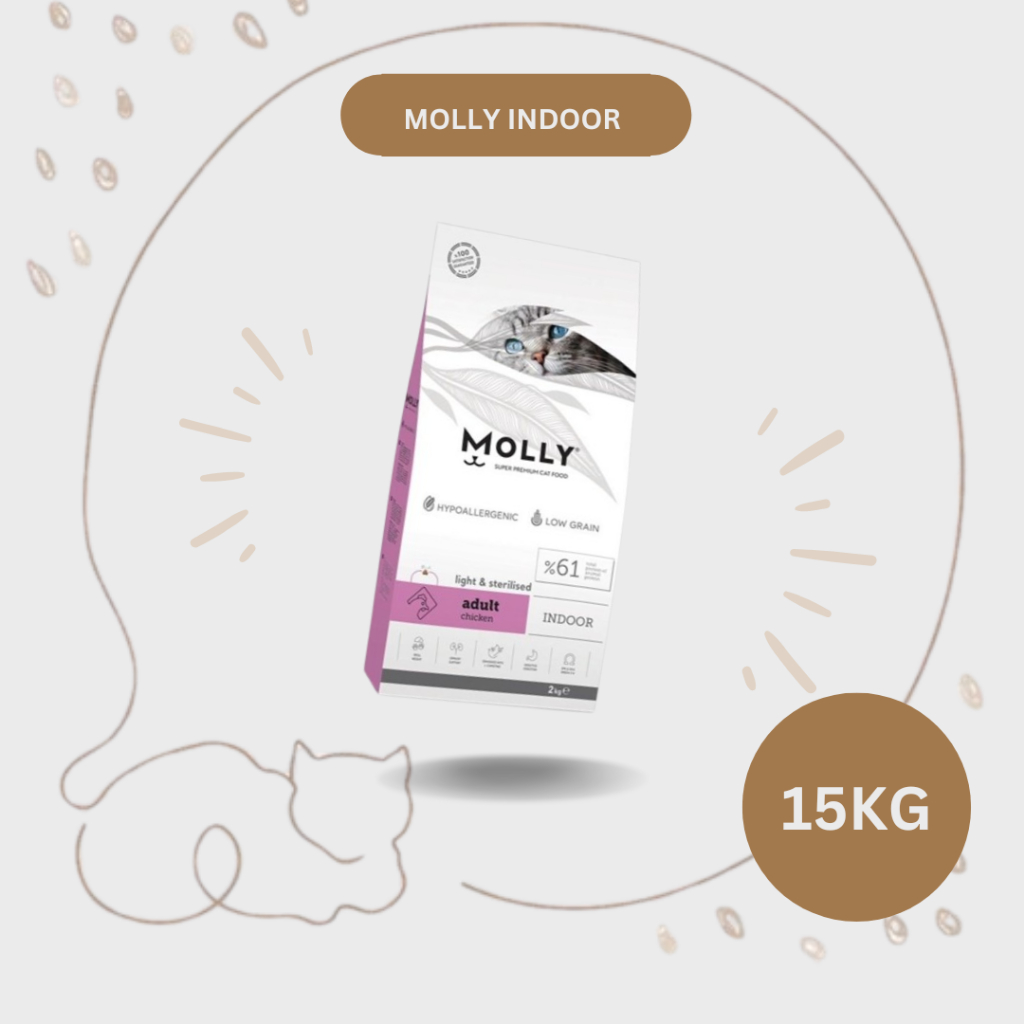 MOLLY DRY FOOD 15KG CAT FOOD | Shopee Malaysia