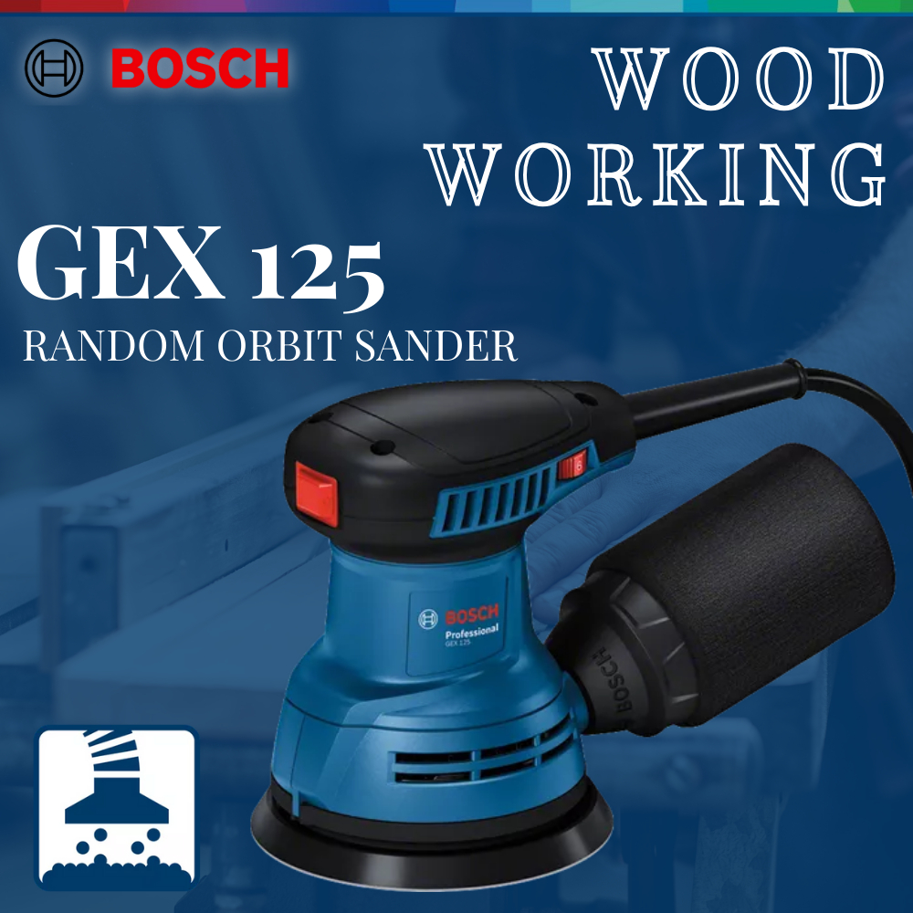 Bosch Orbit Sander 5" 125mm GEX 125 [100% Original] | Shopee Malaysia