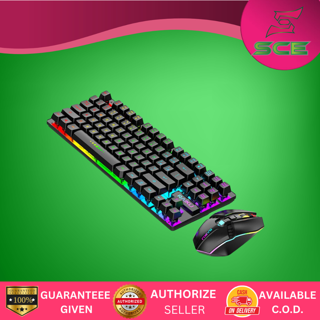 Gaming Mouse Keyboard Set Gaming keyboard and mouse Set USB Gaming ...