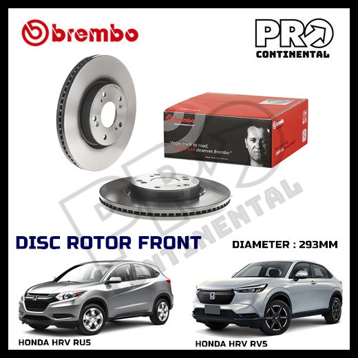 GENUINE HONDA HRV RU5 T7A 2015-2021 HR-V RV5 2022-2024 FRONT REAR DISC ...