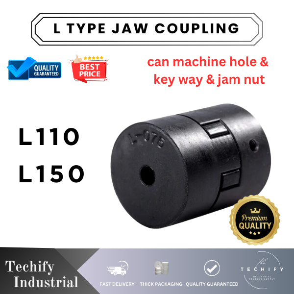 L Jaw Coupling L110 L150 Lovejoy Jaw Coupling High Quality (Can Machine Hole & Key Way & Jam Nut ...