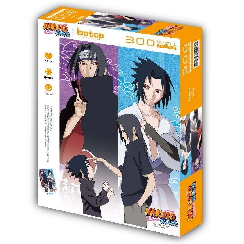 (PRE-ORDER)Naruto/Itachi/Kakashi/Sasuke Puzzles Game 300 Pieces Anime ...