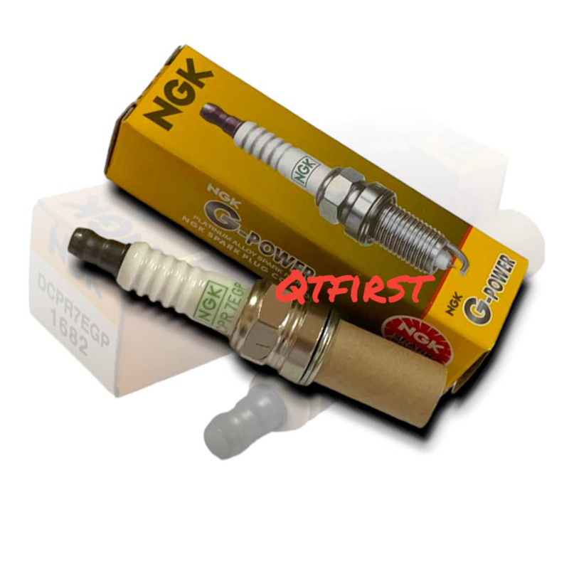 G-POWER SPARK PLUG NEW ORIGINAL BOSCH DCPR7EGP 1682 FOR PERODUA MYVI ...