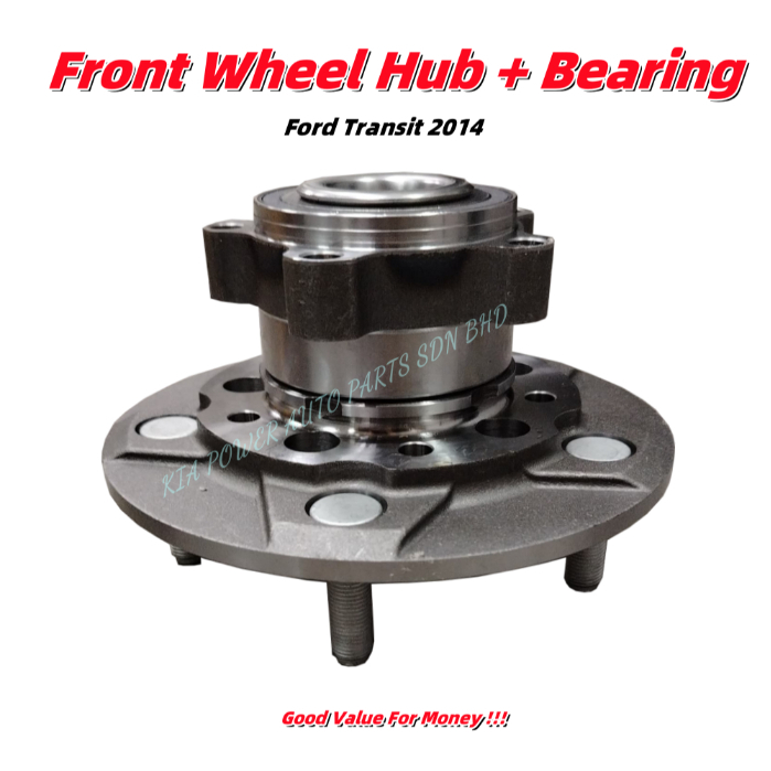 【FRONT WHEEL HUB + BEARING】FORD TRANSIT 2014 FRONT WHEEL HUB + BEARING ...