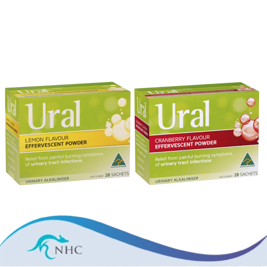 Ural Effervescent Powder Lemon / Cranberry 28 Sachets | Shopee Malaysia