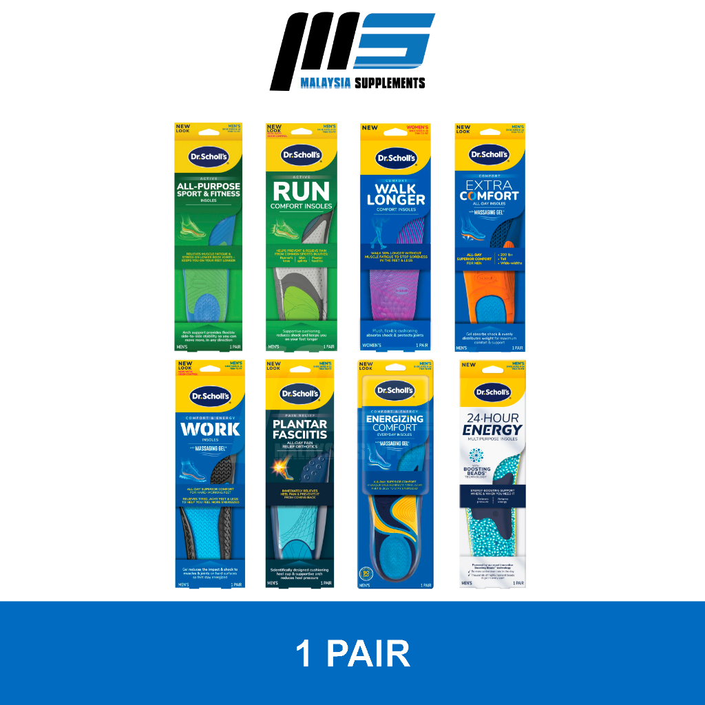 Dr. Scholl's Shoe Inserts, Insoles & Orthotics - Plantar Fasciitis ...