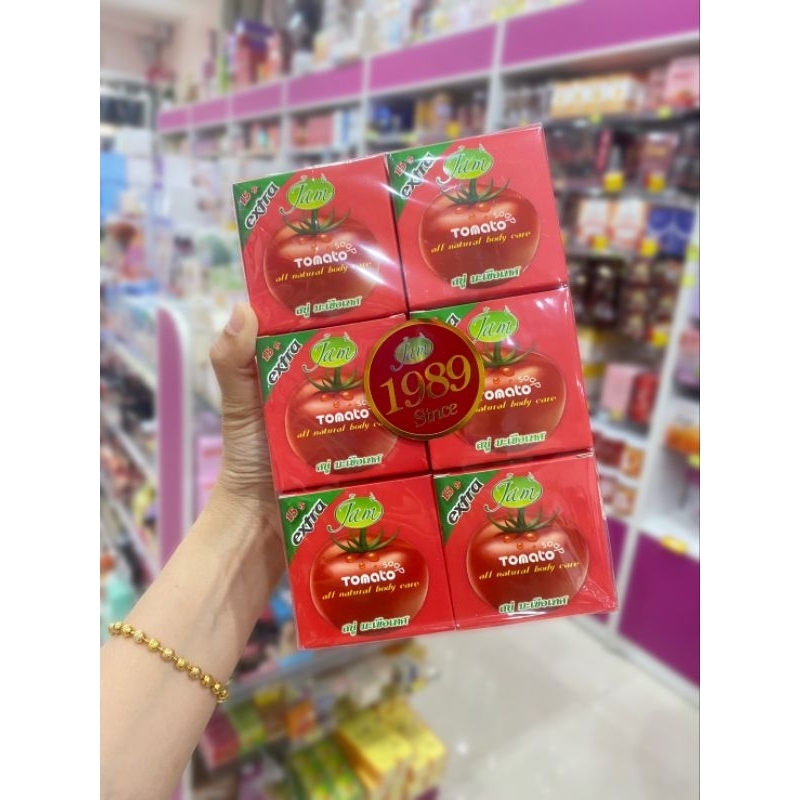 JAM SABUN TOMATO ORIGINAL THAILAND 🍅💯 | Shopee Malaysia