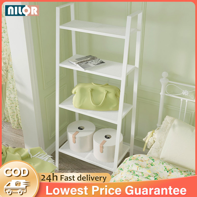 4 Tier Multipurpose Storage Rack Shelf Shelves Rack Rak Besi Simple ...