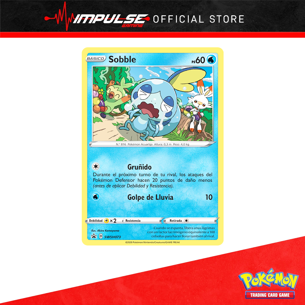 Promo Card Pokemon Tcg Eng: SWSH073 Sobble | Shopee Malaysia