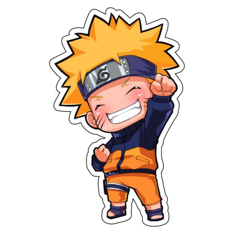 Naruto retailer Shippuden Stickers v1