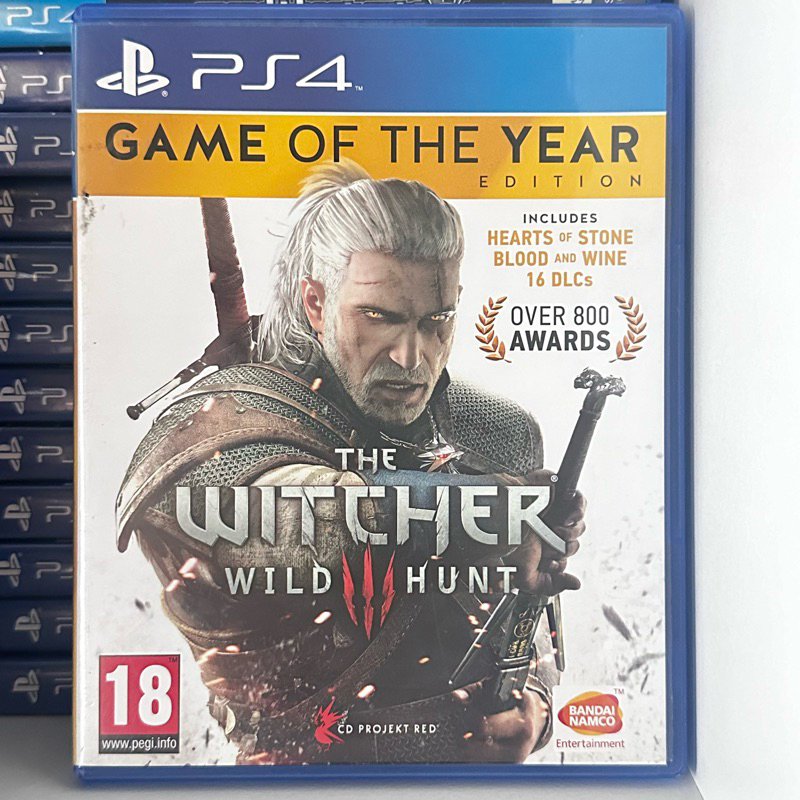 PLAYSTATION PS4 THE WITCHER 3 WILD HUNT USED PYHSICAL DISC GAMES ...