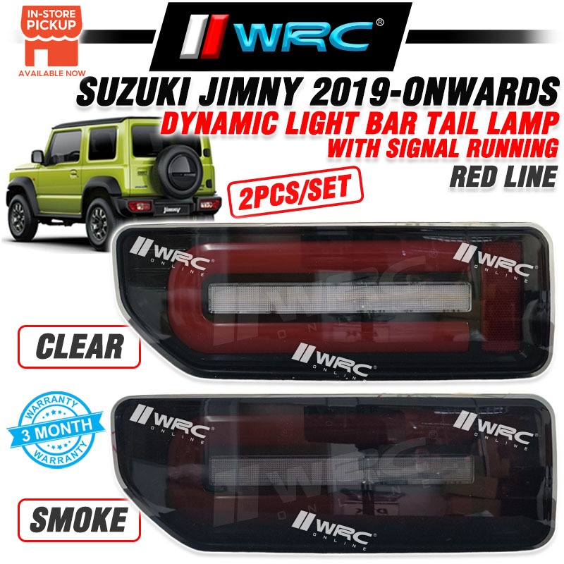 Suzuki Jimny 2019 - Onwards Dynamic Light Bar Tail Lamp With Signal ...