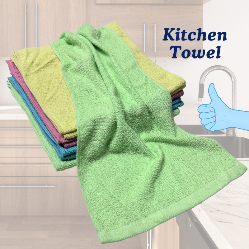 Kain Lap Dapur Kitchen Towel Cleaning Cloth Kain Tuala Cotton 厨房抹布 ...