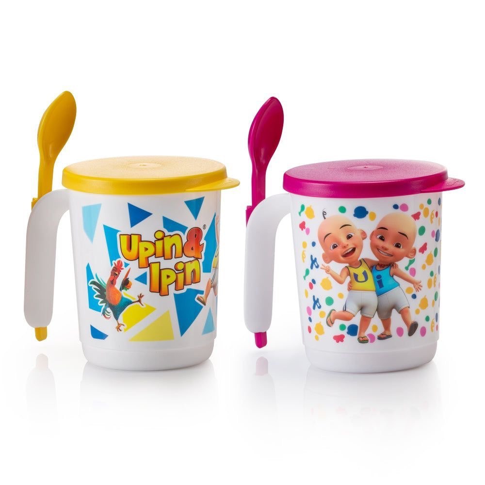 TUPPERWARE BRAND Illumina Mugs 350ml with Spoon | Shopee Malaysia